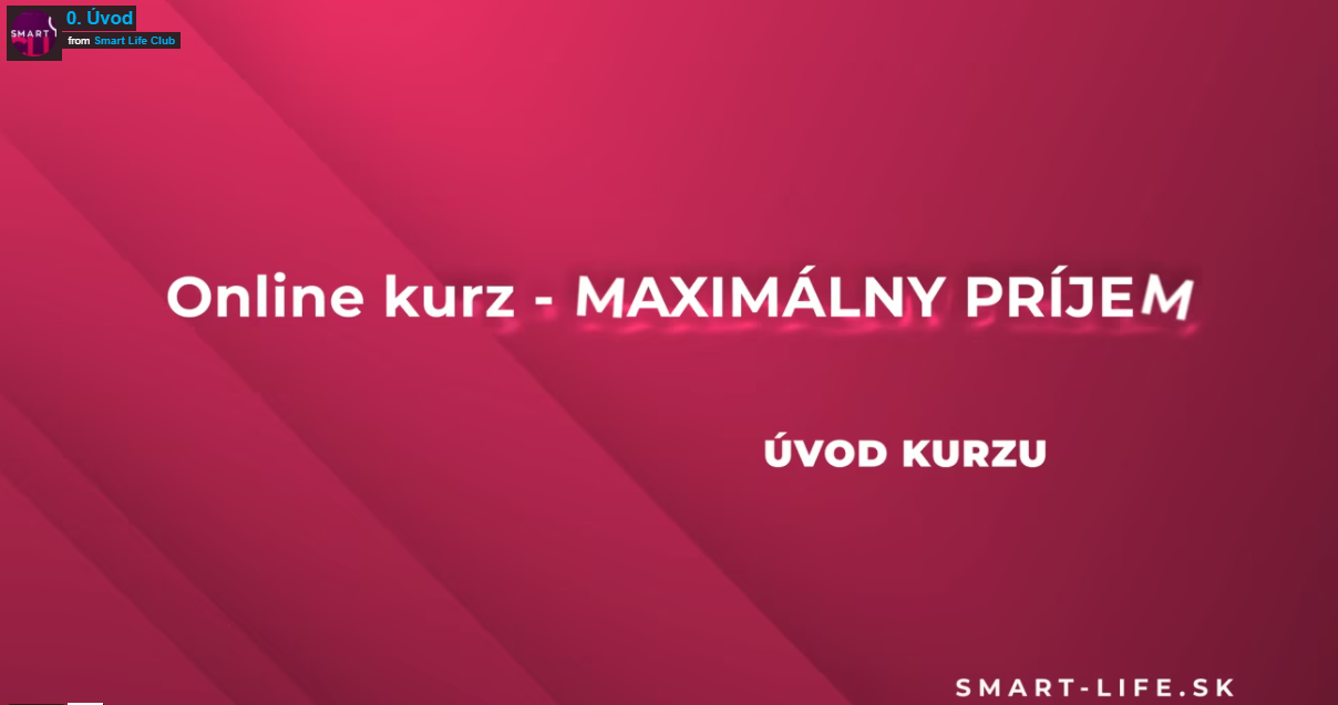 Online Kurz Maxim lny Pr jem online-kurz-maxim-lny-pr-jem